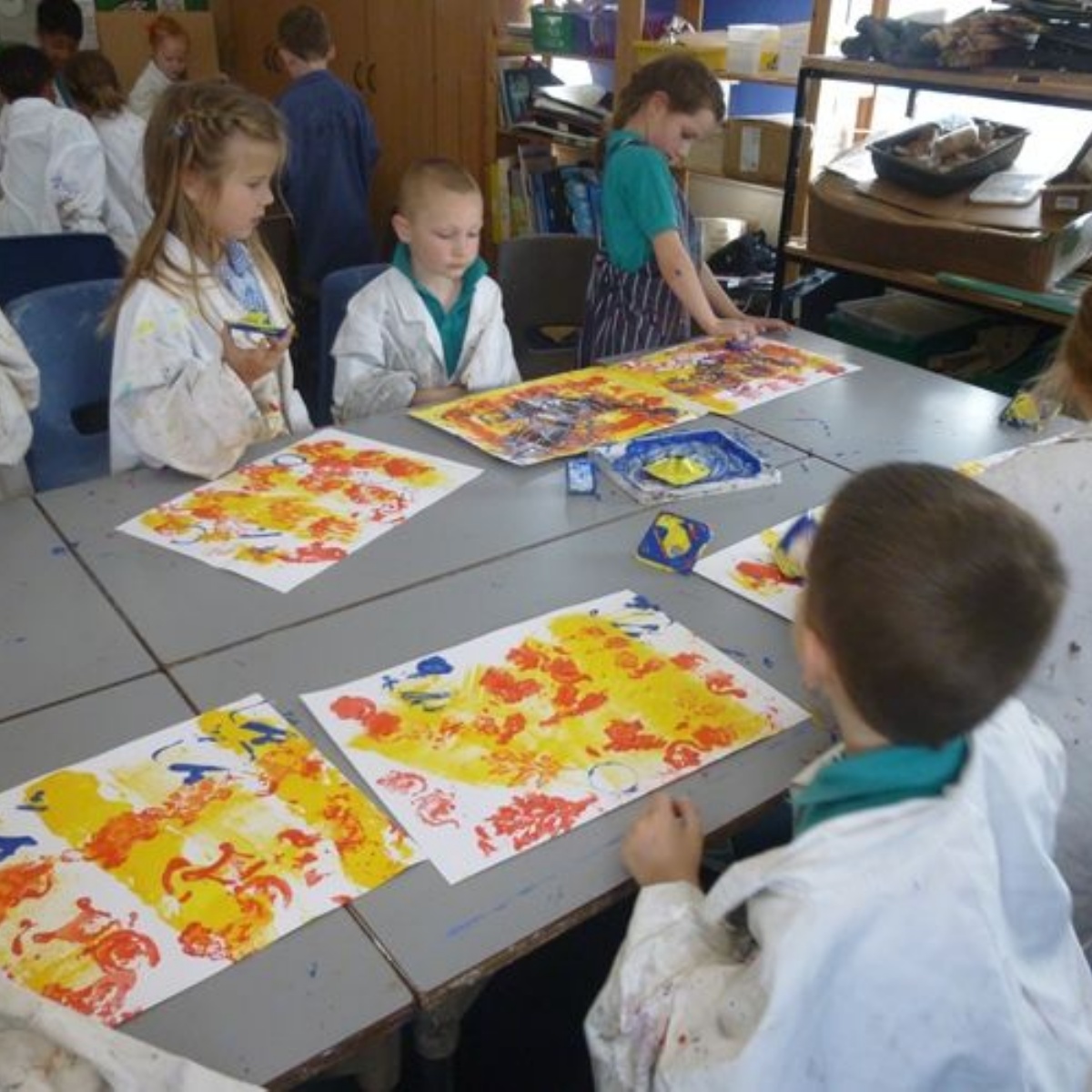 Deeping St James C.P. School - Art Day Success