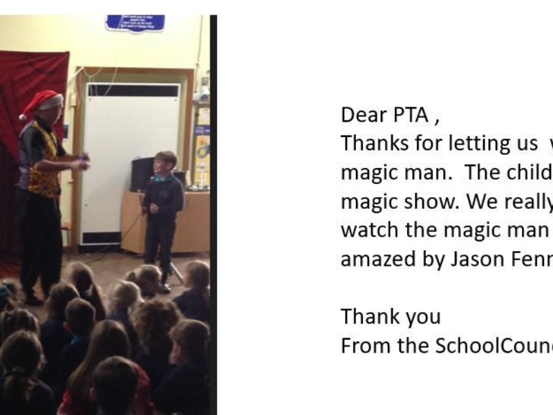 Deeping St James C.P. School - Jason Fenn - Magic Man!