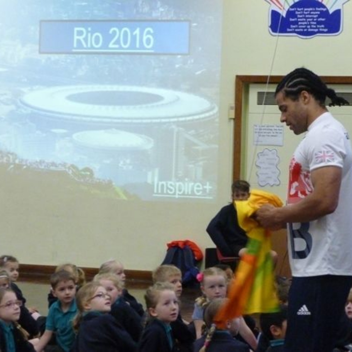 Deeping St James C.P. School - Sam Ruddock Paralympican Visit